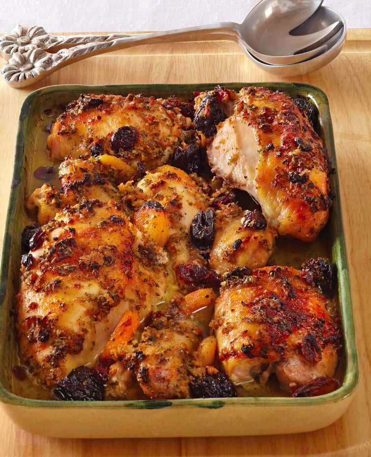 Shabbat Chicken with Dried Fruit Recipe - Alberta Jewish News