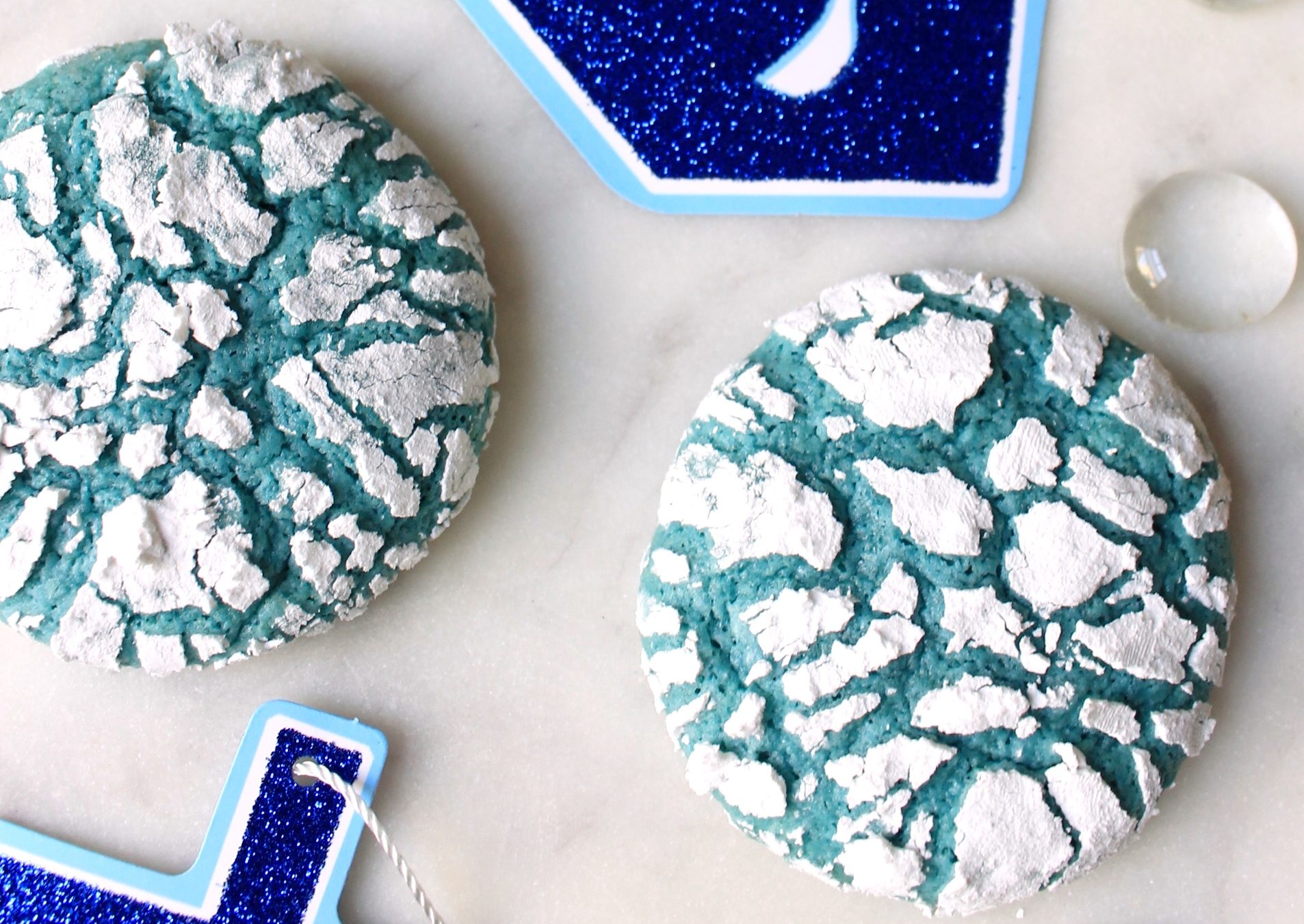 Blue Crinkle Cookies Recipe for Hanukkah - Alberta Jewish News