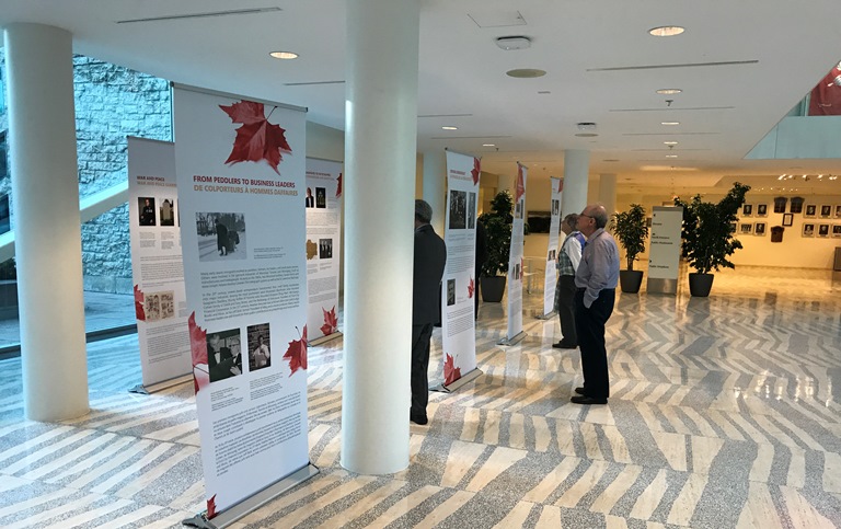 Exhibit Celebrates Jewish Canadians; Former Edmontonian helped ...