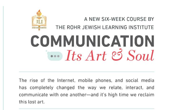 JLI Edmonton series begins Feb. 12: Reclaiming the lost art of human ...