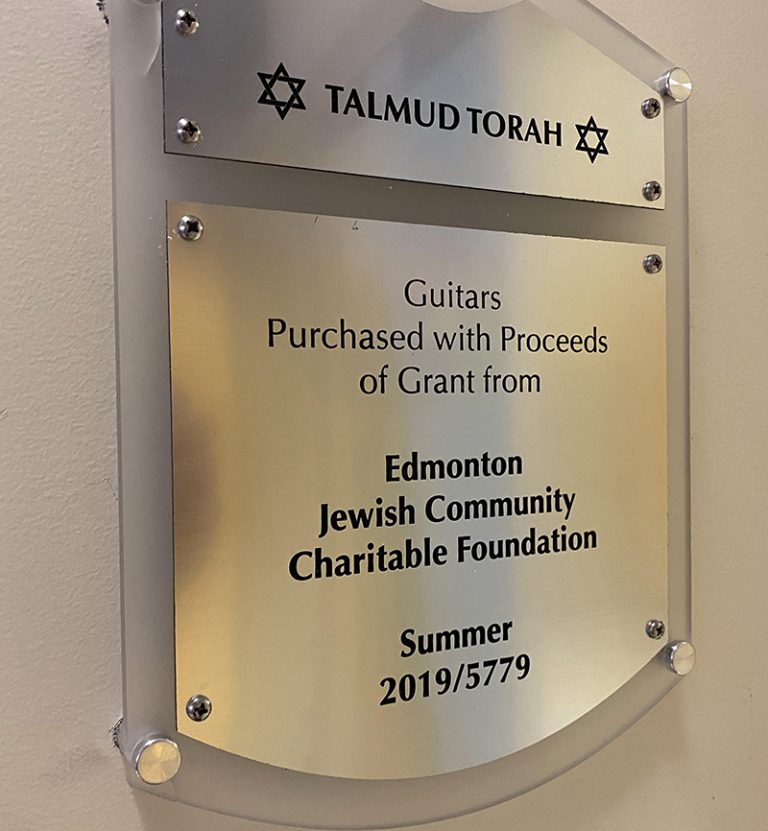 Let's ask the Talmud Torah Teachers ... - Alberta Jewish News