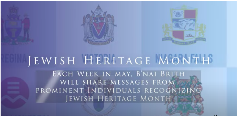 May is Jewish Heritage Month in Canada and around the world - Alberta ...