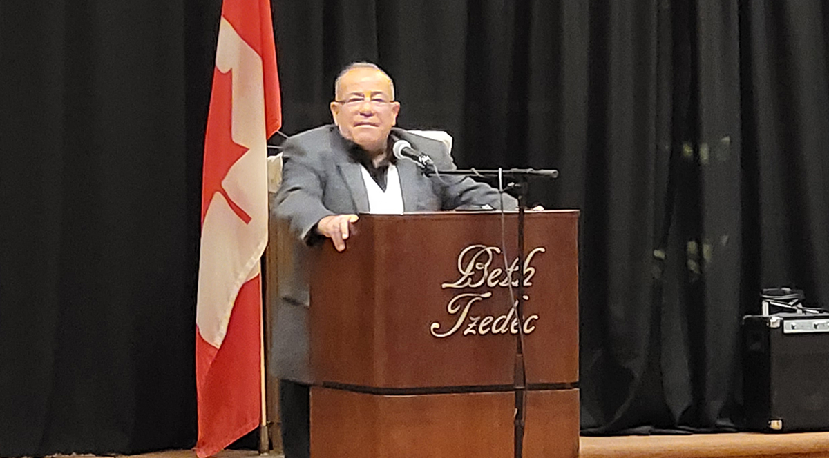 Calgary welcomed Palestinian Human Rights activist Bassem Eid with a ...