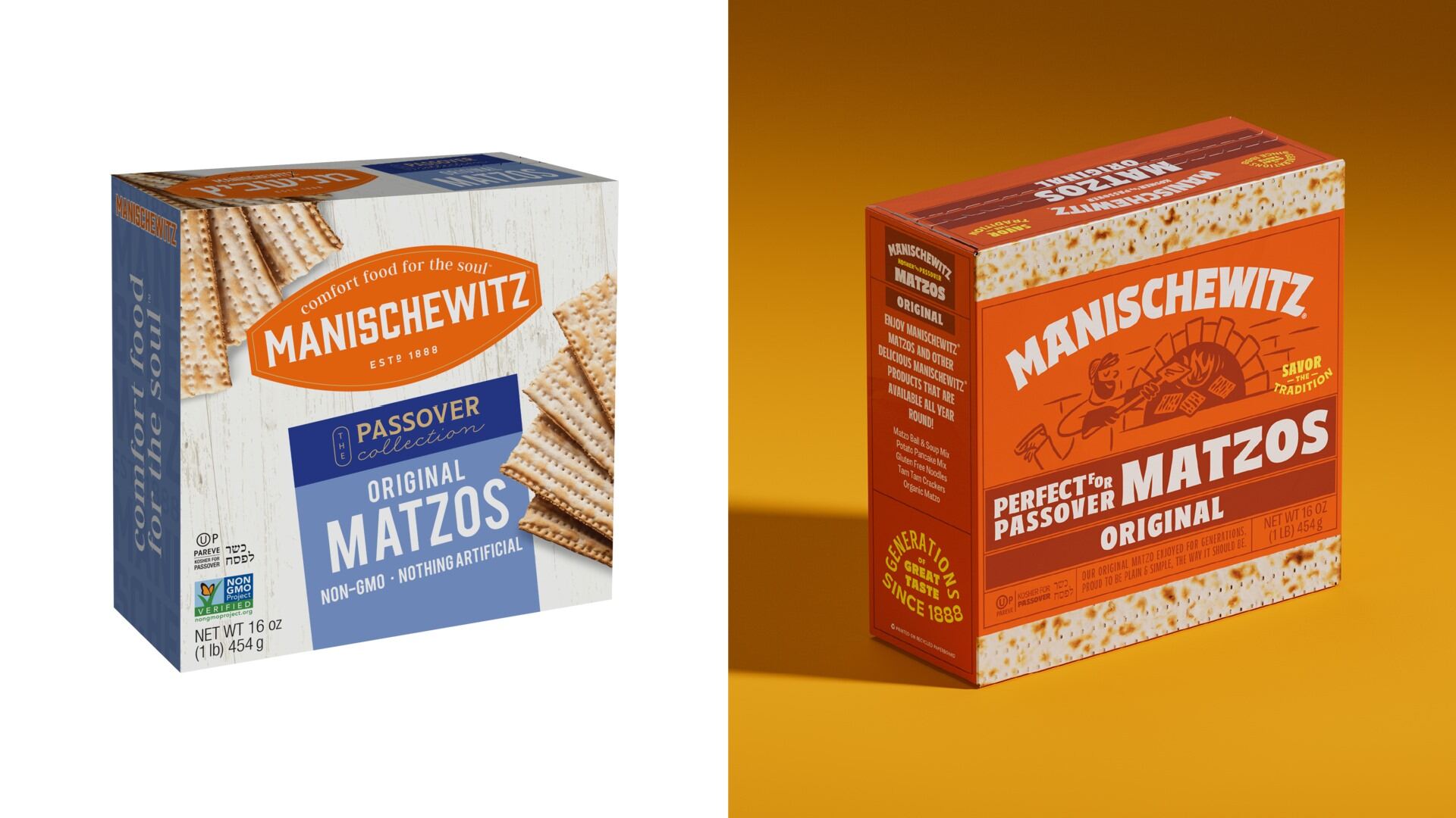 A fifth question this Passover: Why does that Manischewitz matzah box ...