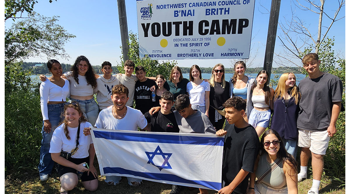 Camp BB Riback offers respite to Israeli campers - Alberta Jewish News