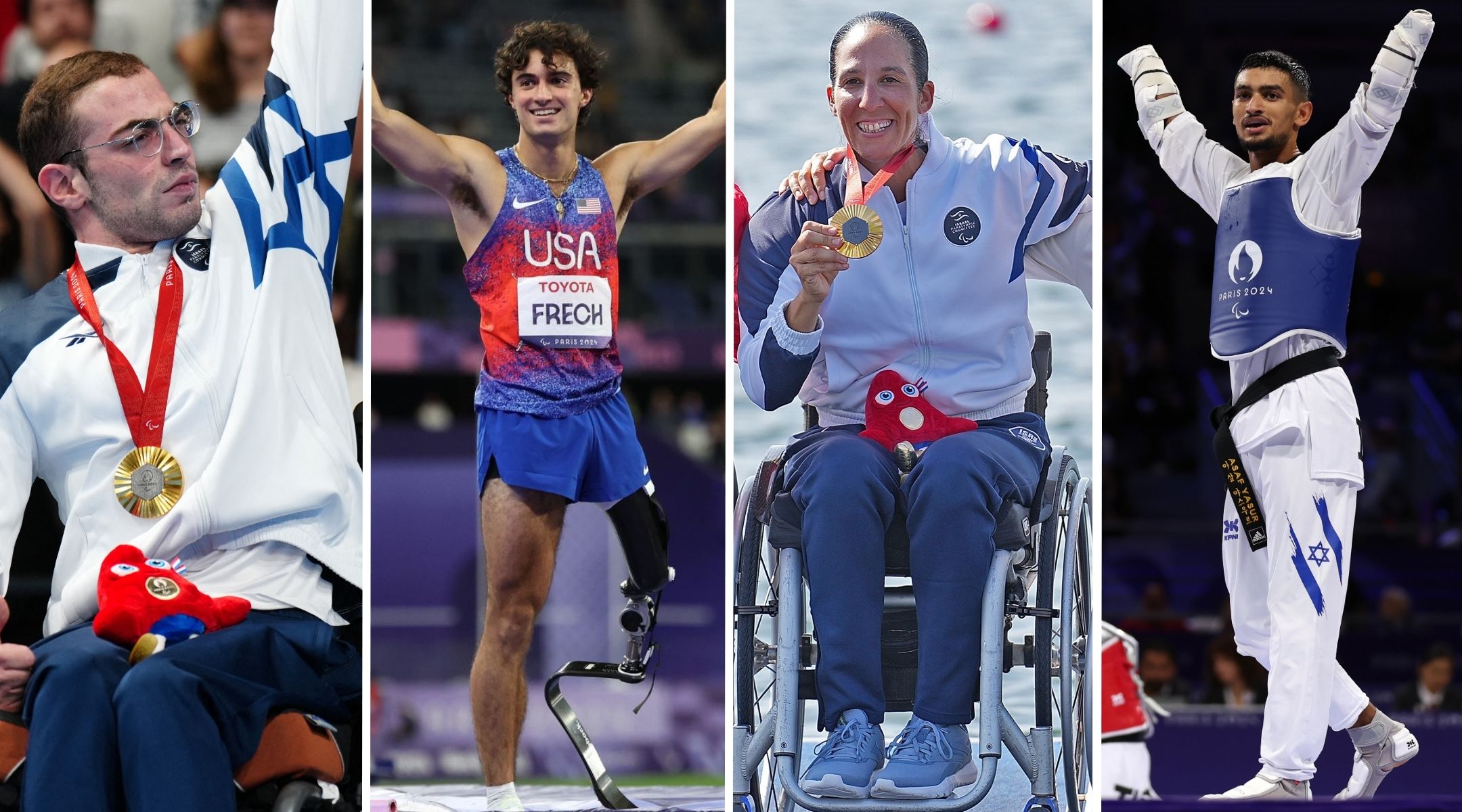 All the Jewish and Israeli medalists at the 2024 Paris Paralympics ...