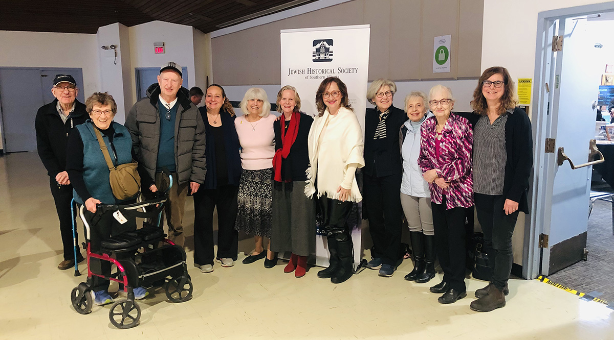 Lady Esther Gilbert speaks at the Calgary JCC Jewish Book Festival ...